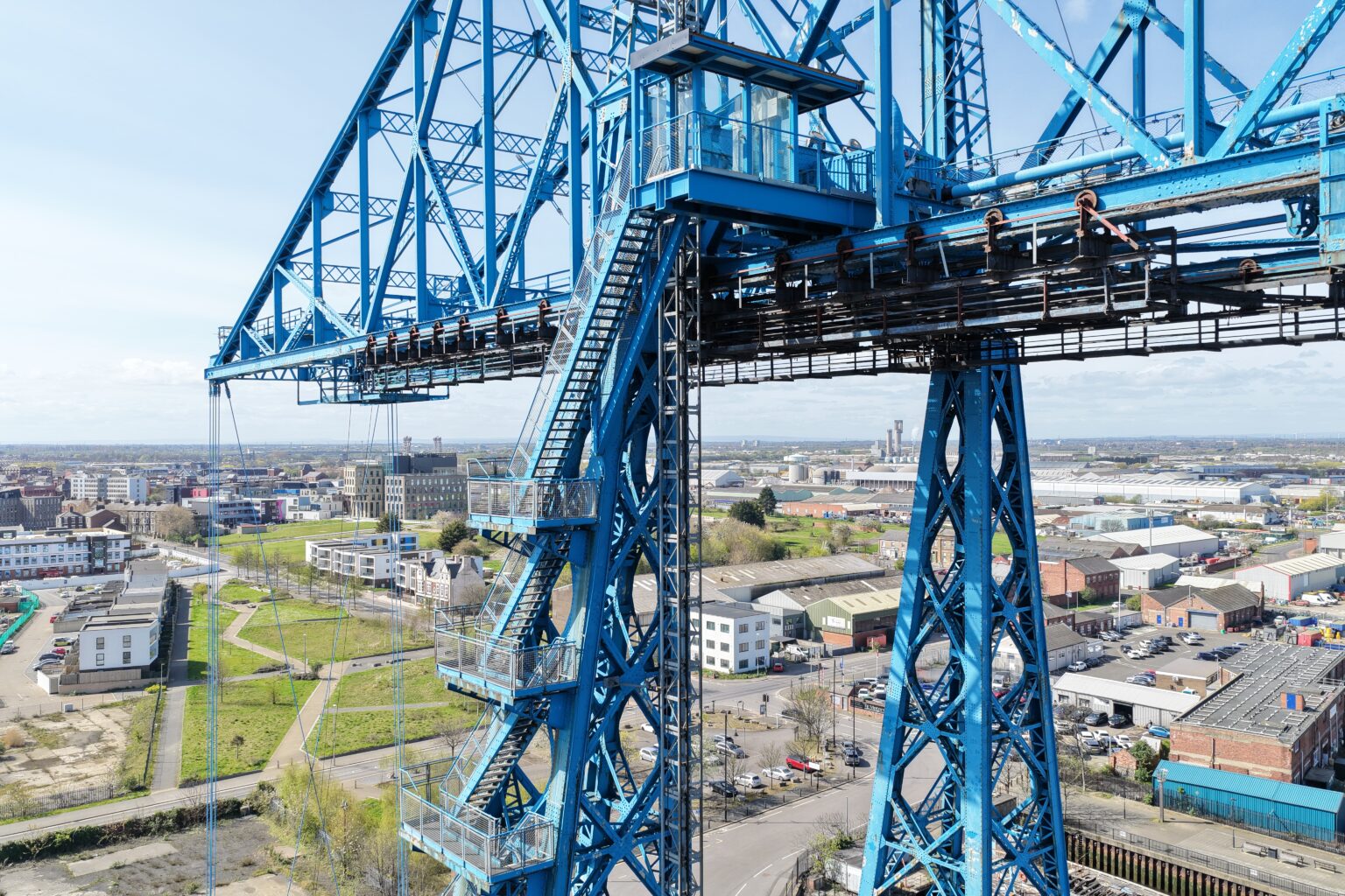 Endangered building - The Tees Transporter Bridge - The Victorian Society